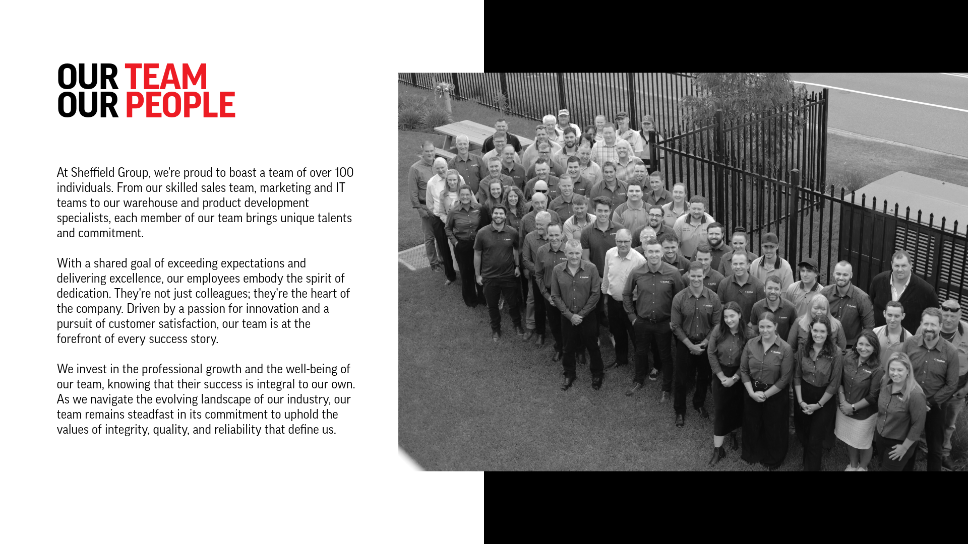 The Sheffield Team - Sheffield Group